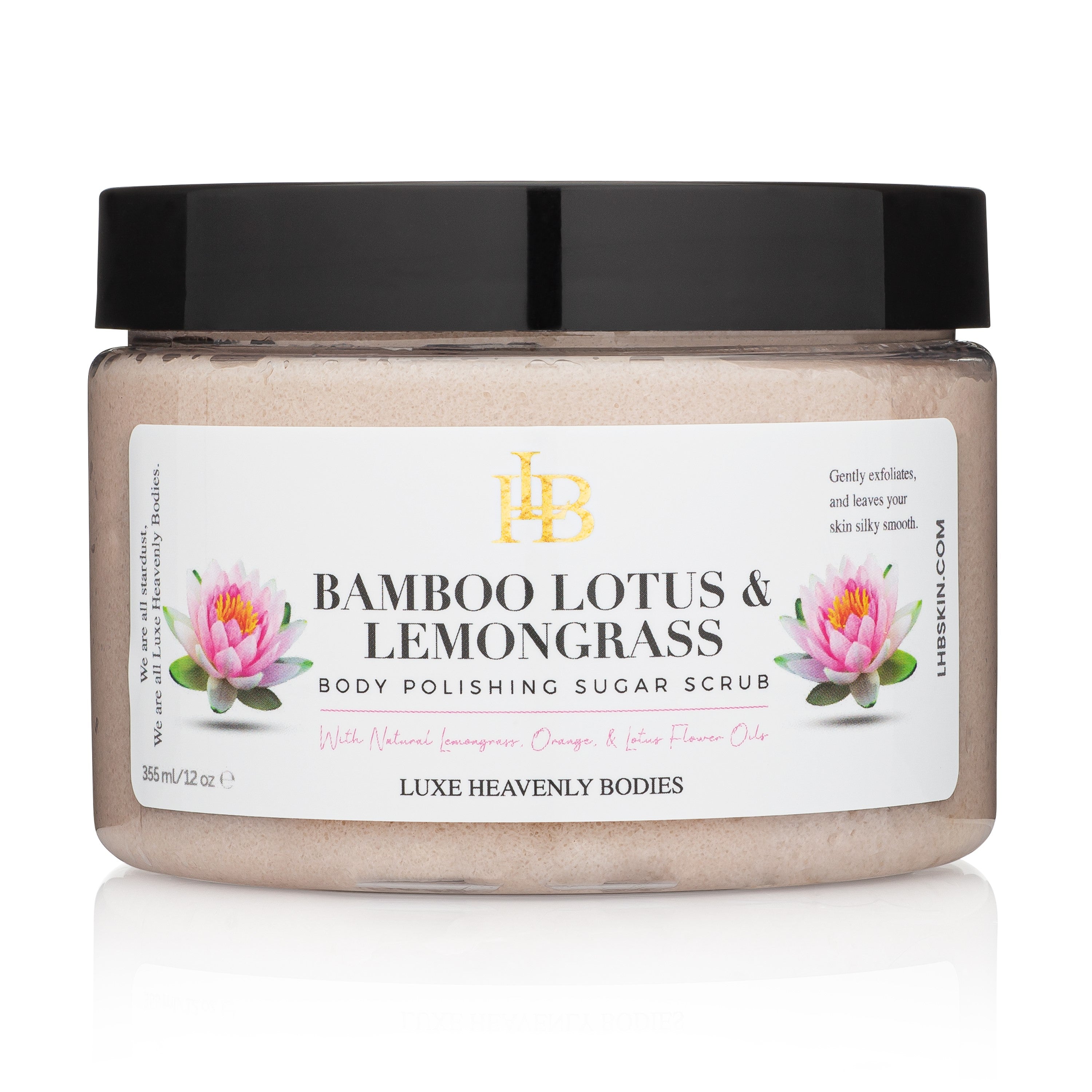 Bamboo Lotus & Lemongrass Body Polishing Scrub - LUXE Heavenly Bodies